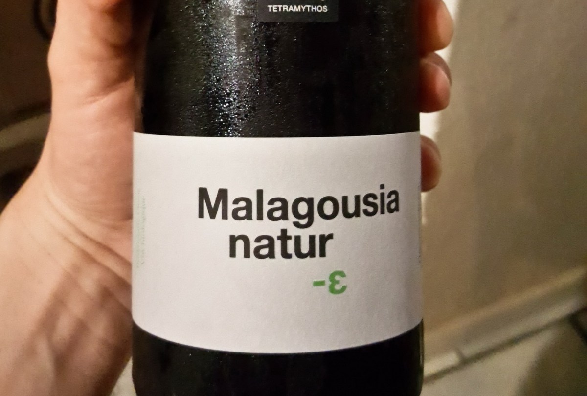 Na Zeusa! Tetramythos Malagousia Natur 2020 – Wine O'Clock – czas na wino